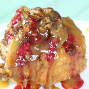 Raspberry Sticky Buns Recipe - We're Parents