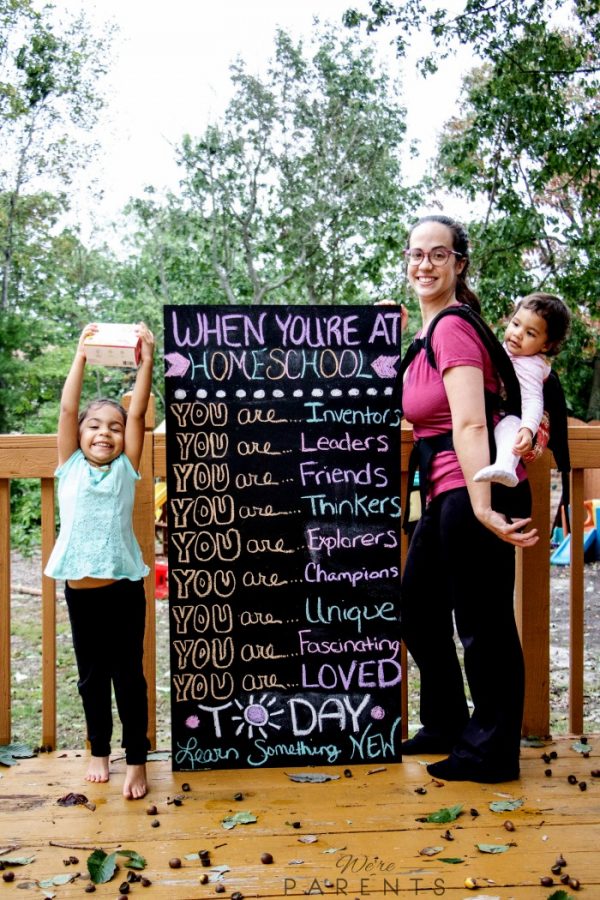 Classroom Chalkboard Inspiration Board - We're Parents