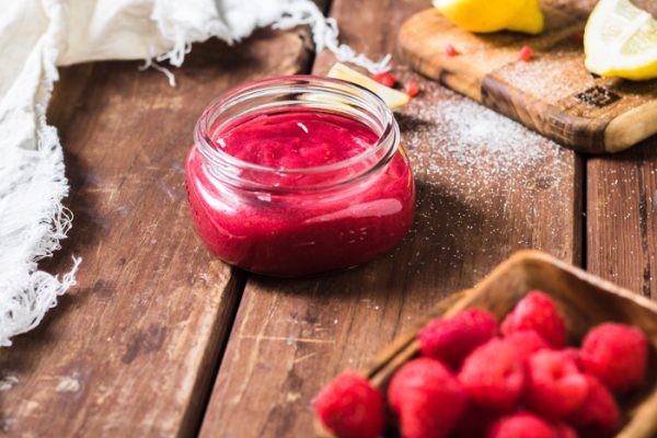 Lemon Raspberry Curd - We're Parents